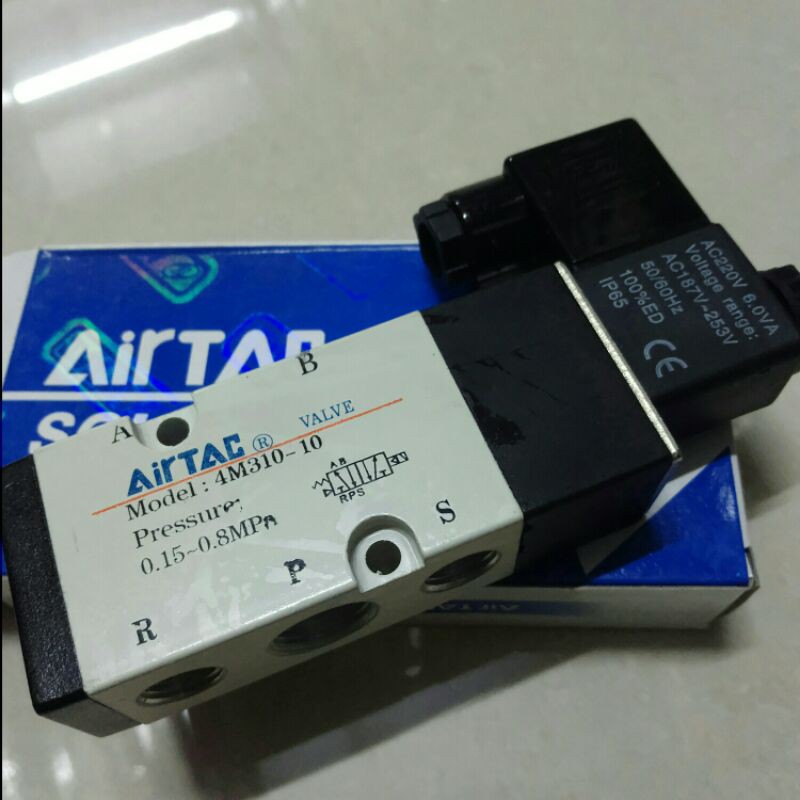 Jual SELENOID VALVE ANGIN NAMUR TYPE 4M310-10 AIRTAC | Shopee Indonesia
