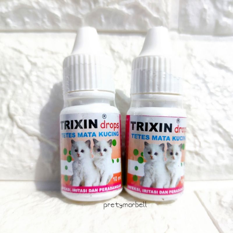 Jual Trixin Drops 10ml Obat Tetes Mata Kucing | Shopee Indonesia