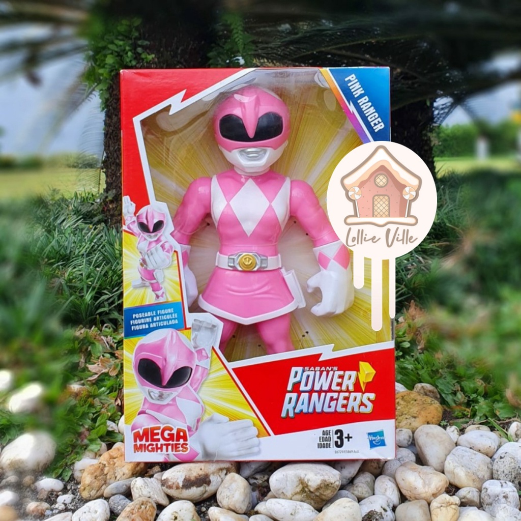 Jual Power Rangers Mega Mighties Poseable Figure - Pink Ranger | Shopee ...