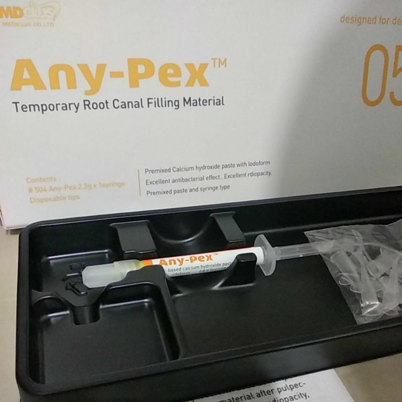 Jual Dental Any-Pex Temporary Root Canal Filling Material / Anypex calcium hydroxide paste ...