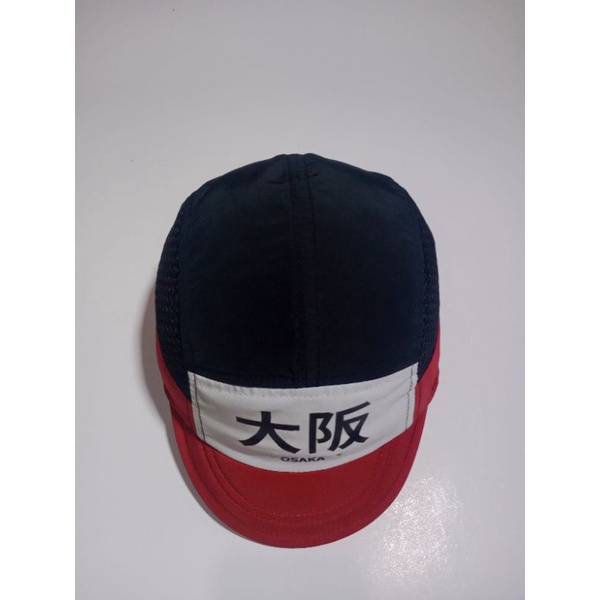 Jual cycling caps topi sepeda osaka putih merah | Shopee Indonesia