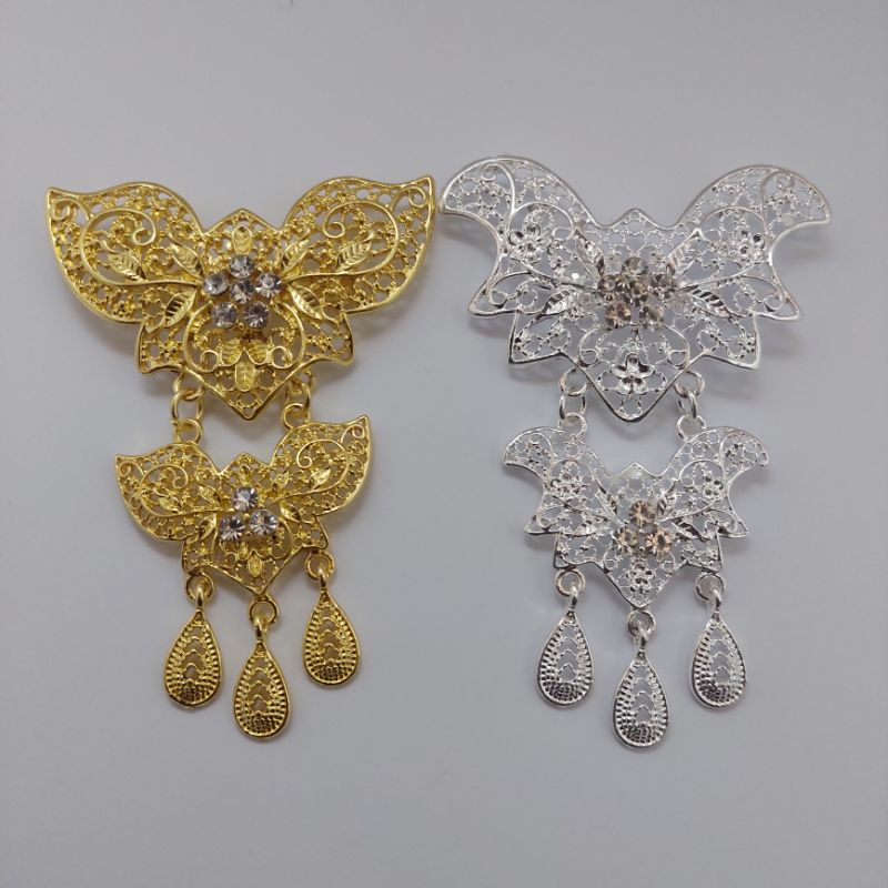 Jual Bros Etnik bros kebaya kutubaru 2 susun bros aksesoris wanita | Shopee Indonesia