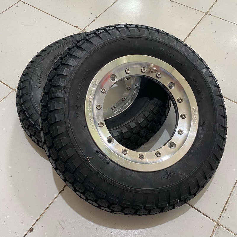 Jual velg tubeless modular ring 8 gscooter gs ban irc | Shopee Indonesia
