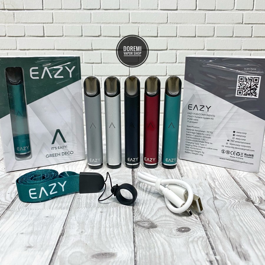 Jual Pod Eazy Pod Kit 650mah Eazy Pod Kit Authentic By Socashop
