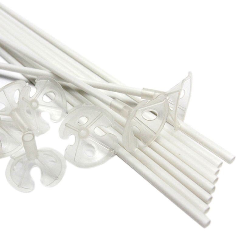 Jual TANGKAI BALON - GAGANG BALON - STIK BALON WARNA PUTIH | Shopee ...