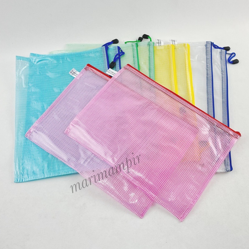 Jual MAP ZIPPER RESLETING BUKU / DOKUMEN JARING B4 29 X 40 CM ( 12 PCS ...