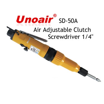 Jual Unoair SD-50A AIR ADJUSTABLE CLUTCH SCREWDRIVER | Obeng Angin 1/4 ...