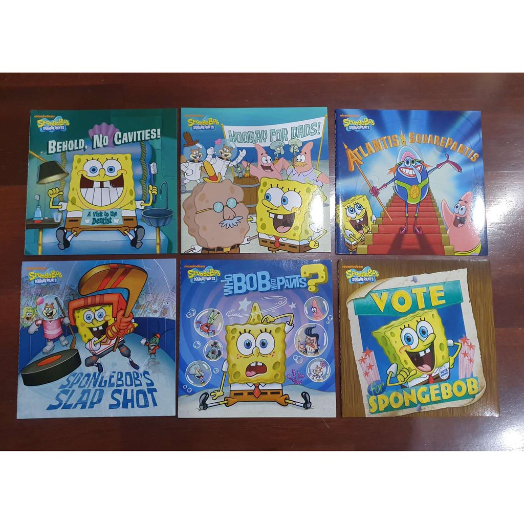 Jual Spongebob Squarepants Story Book Collection (6pcs) English - Buku ...