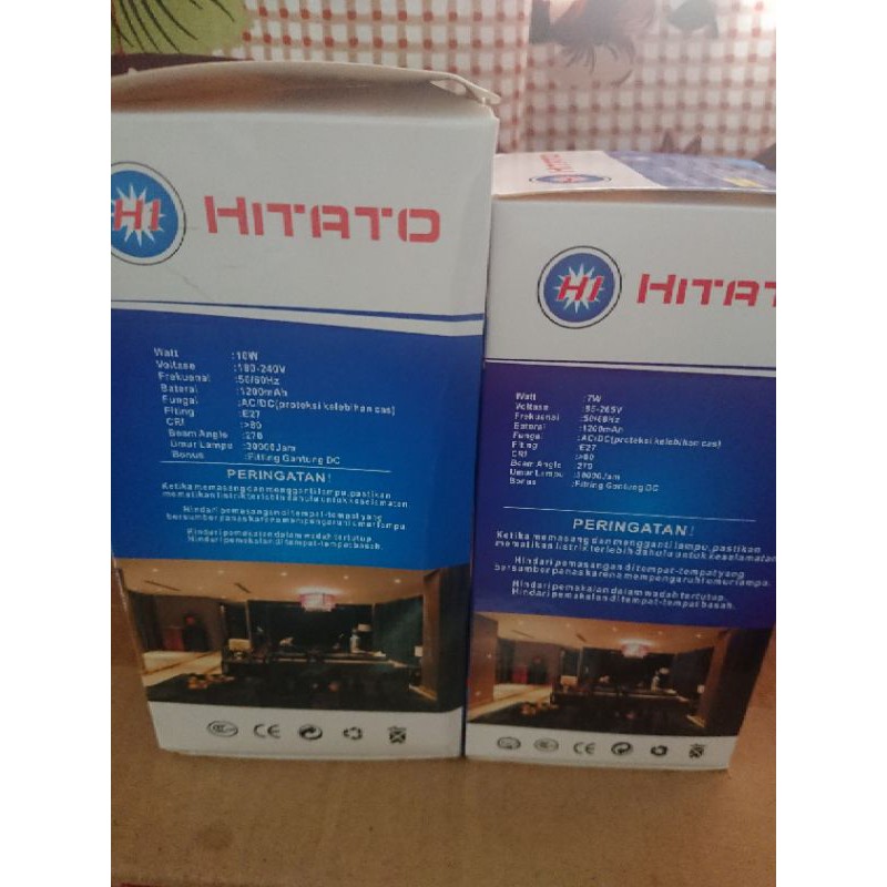 Jual lampu emergency hitato | Shopee Indonesia