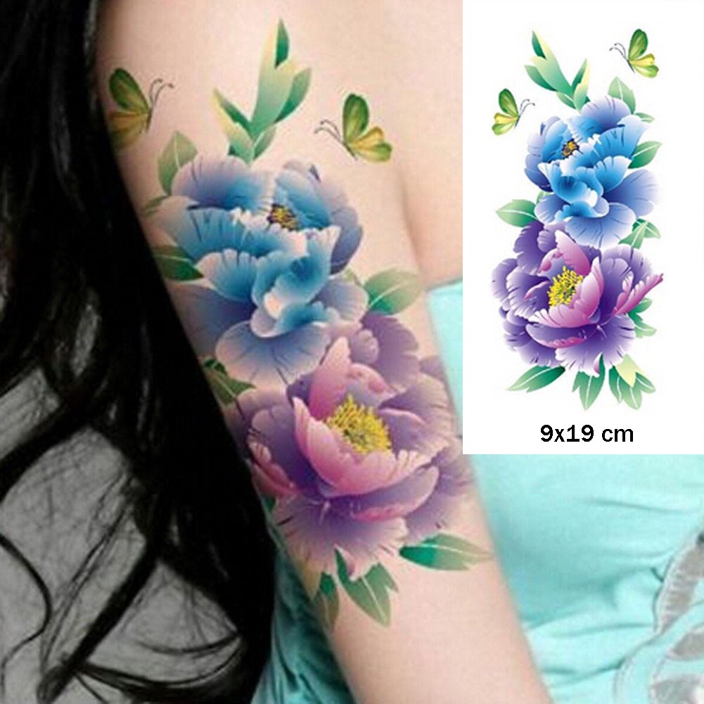 Jual Tato Temporer Bunga Mawar Tattoo Temporary 3D | Shopee Indonesia