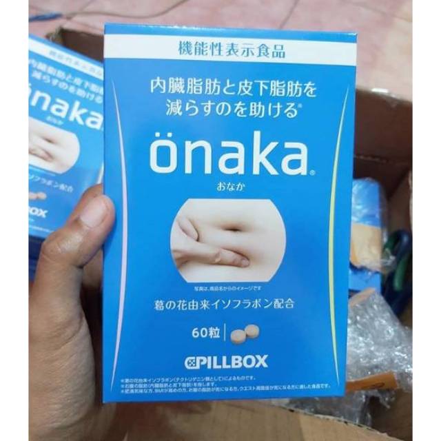 Jual PILLBOX ONAKA Reduces Belly Fat Dietary (60 Tablets) | Shopee Indonesia