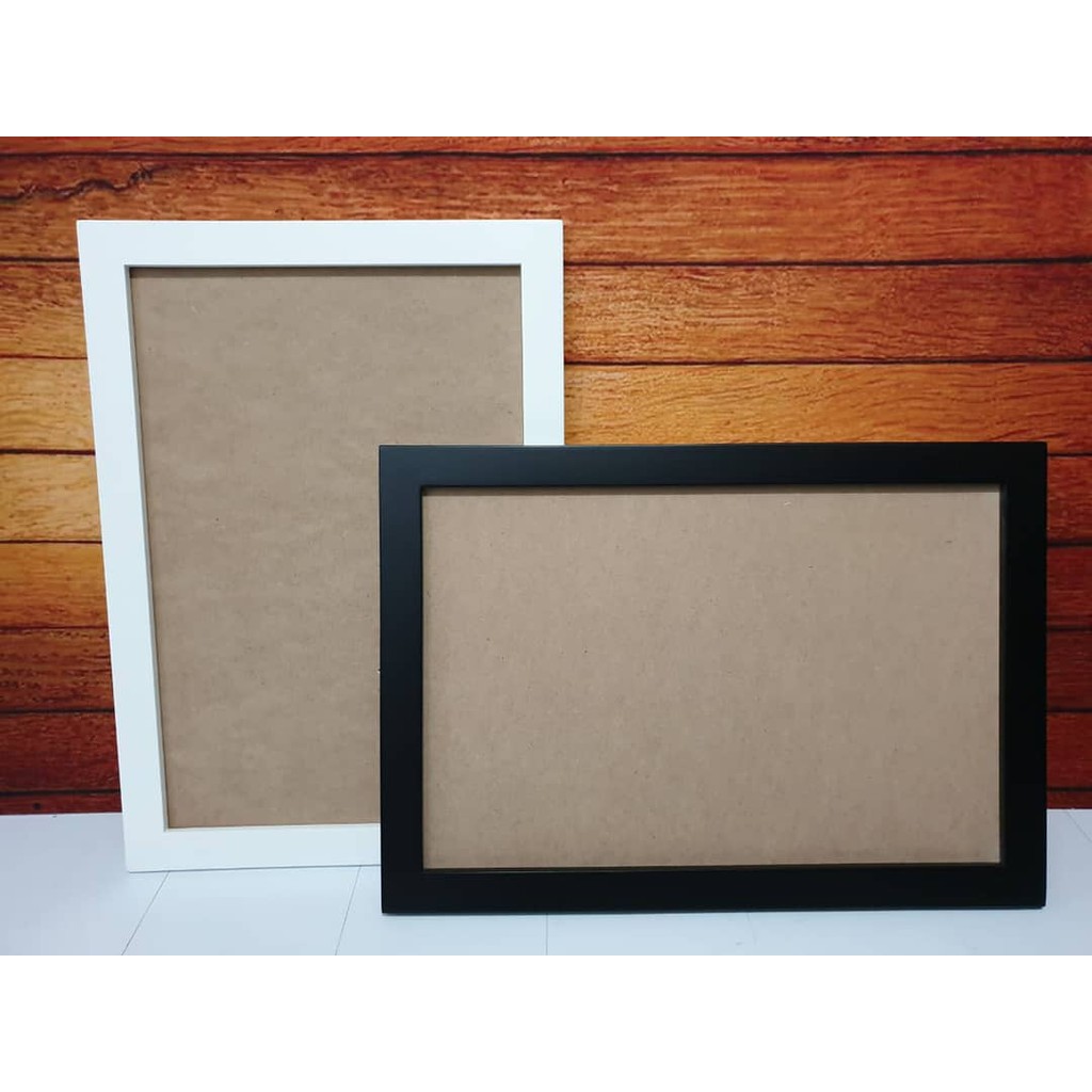 Jual Frame Kayu ukuran 12R ( 30X40 ) E03 Tanpa Kaca | Shopee Indonesia