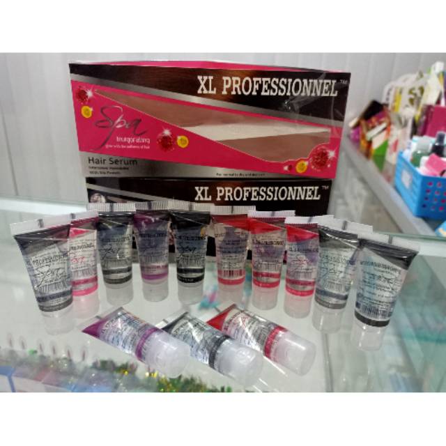 Jual Xl profesional hair serum vitamin rambut (10ml) | Shopee Indonesia