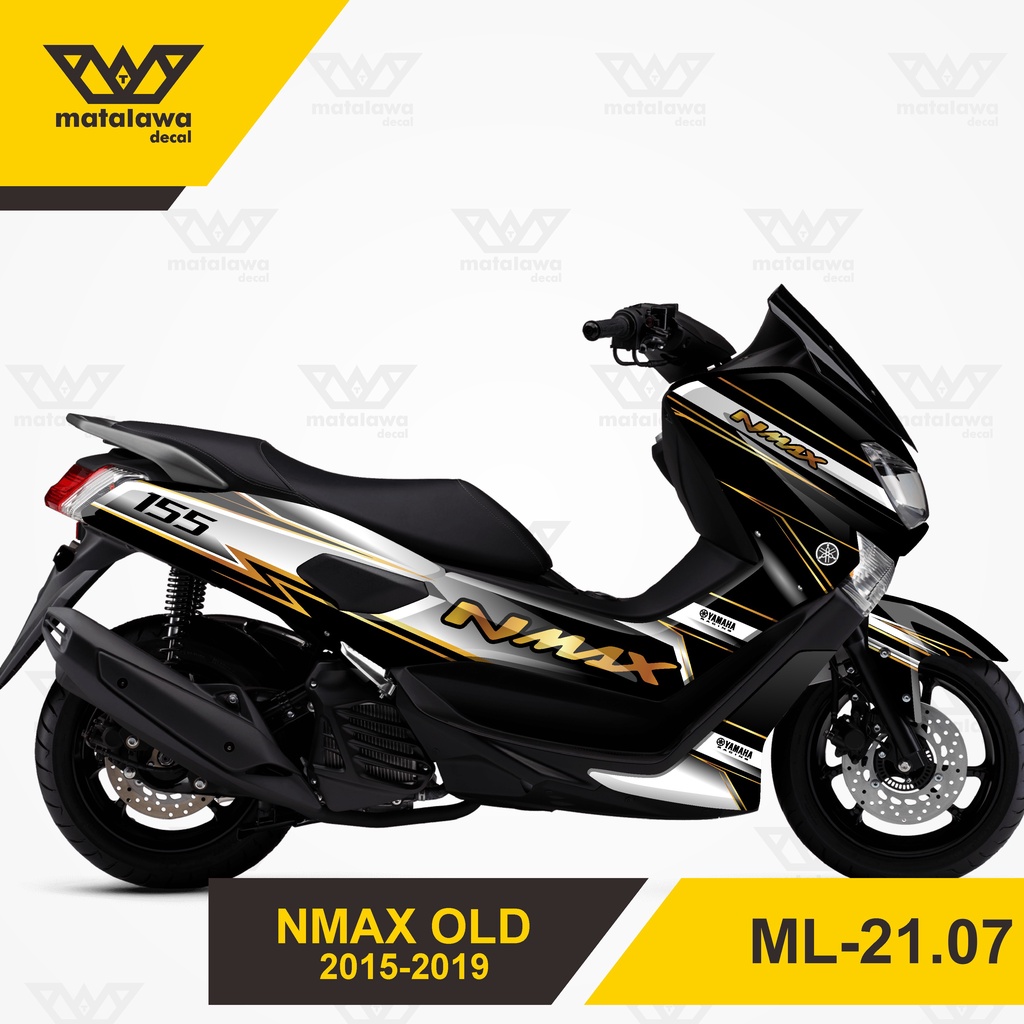 Jual Decal Sticker Variasi Yamaha Nmax 155 Old Fullbody 2015 2016 2017 ...