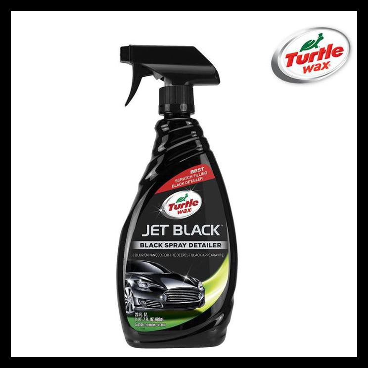 Jual SPECIAL Turtle Wax JET BLACK SPRAY DETAILER 680 mL 71510 | Shopee ...