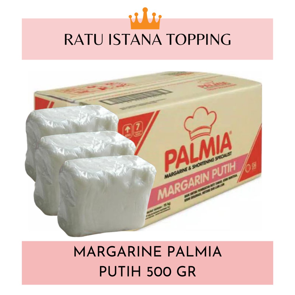 Jual MENTEGA PUTIH PALMIA 500 GR-MARGARINE PUTIH PALMIA-MENTEGA REPACK ...