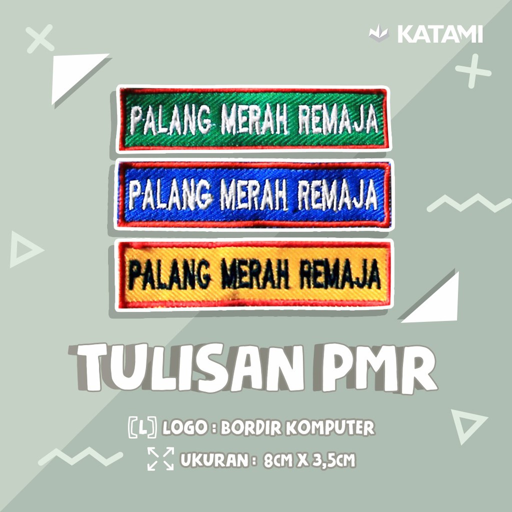 Jual EMBLEM TULISAN PMR MULA MDYA WIRA | Shopee Indonesia