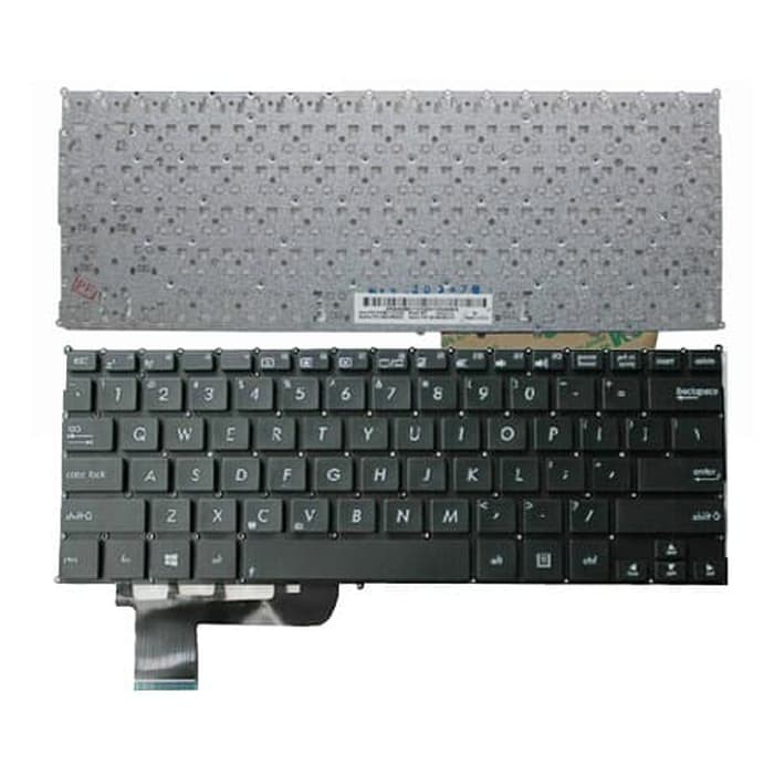 Jual Keyboard Asus VivoBook X201E X201 X202E S200 S200E - Hitam/putih ...