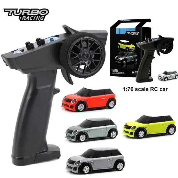 Jual TURBO RACING 1:76 RC CAR MINI FULL PROPORTIONAL ELECTRIC RACE RTR ...