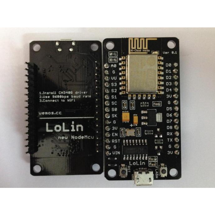 Jual Nodemcu V3 Module Ch340 Lua Wifi Internet Of Things Esp8266 Esp ...