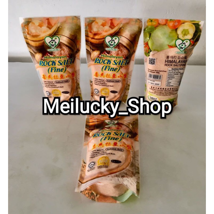 Jual Garam Himalayan Rock salt Fine Health Brand Kesehatan Natural ...
