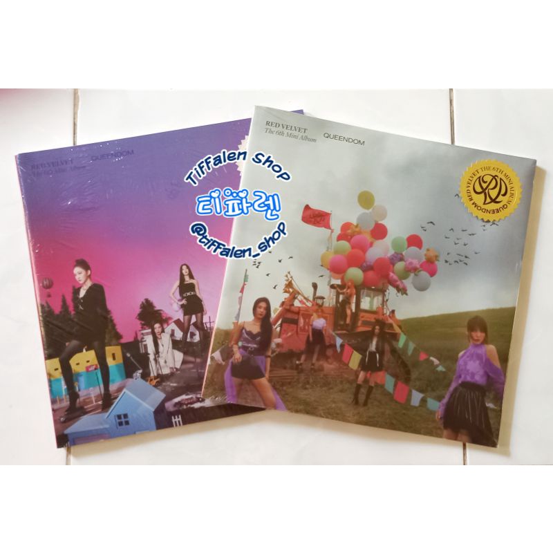 Jual Red Velvet - Queendom ( PHOTOBOOK / QUEENS ver ) + Poster | Shopee ...