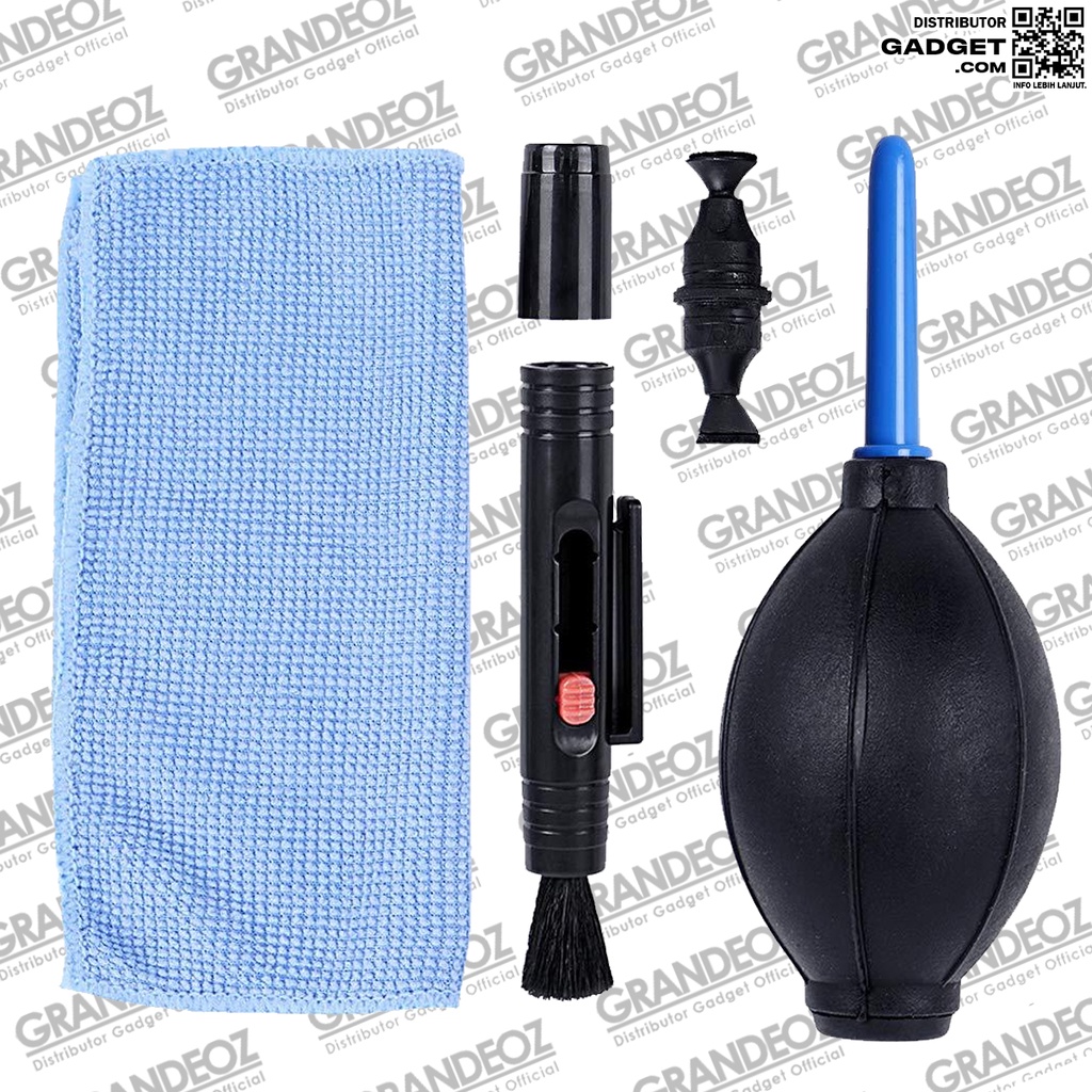 Jual CLEANING SET 5 IN 1 Kit Pembersih lensa Kamera 3IN1 Blower ...