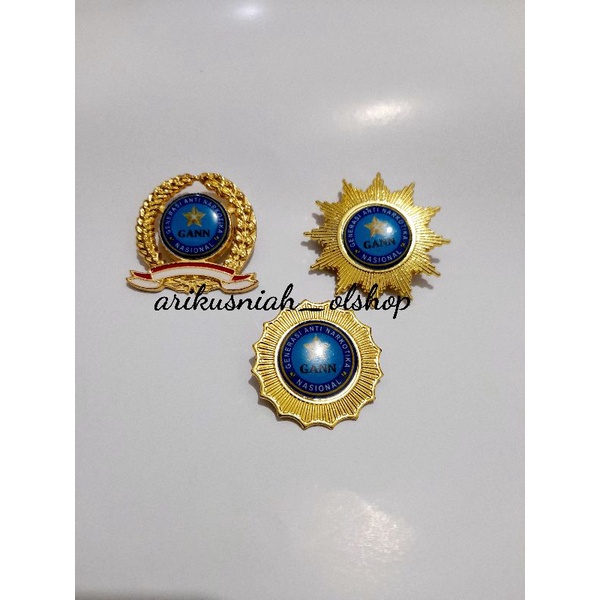 Jual Pin GANN(Gerakan Anti Narkoba nasional) | Shopee Indonesia