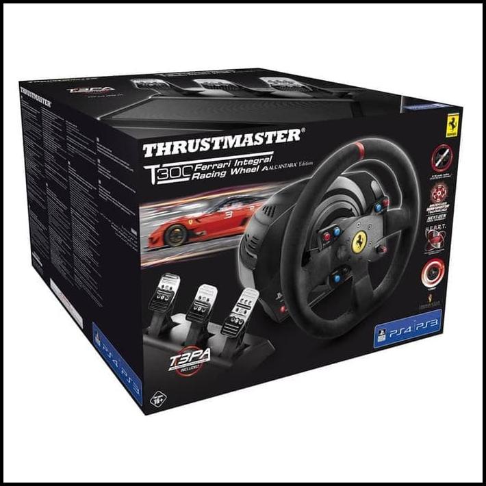Jual Thrustmaster T300 Ferrari Integral Racing Wheel Alcantara Edition ...