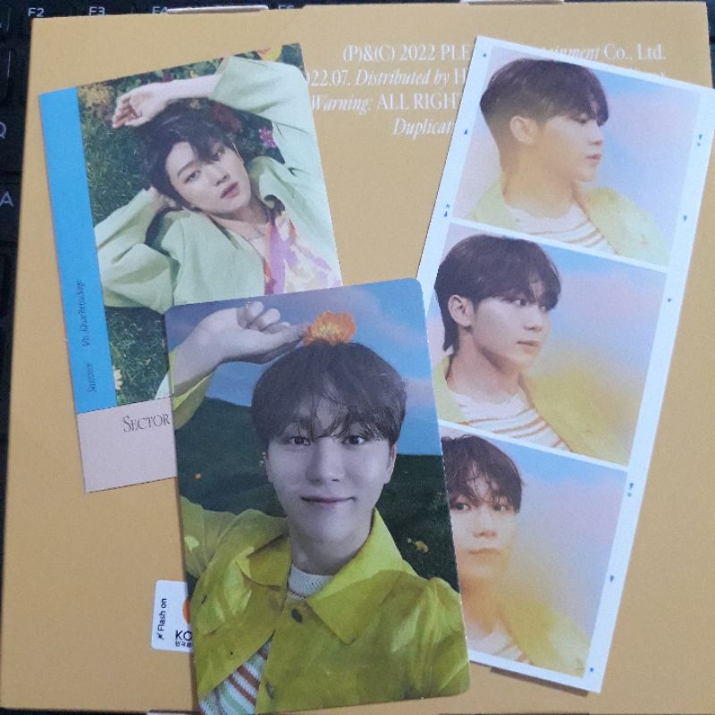 Jual PC Photocard Photostrip SEVENTEEN SVT Sector 17 Seungkwan Sticker ...