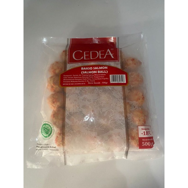 Jual CEDEA - BAKSO SALMON 500g | Shopee Indonesia