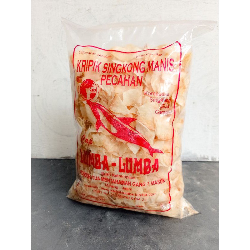 Jual Keripik Singkong Manis Cap Lumba-Lumba Asli Pecahan (900gr ... Jual Keripik Singkong Manis Cap Lumba-Lumba Asli Pecahan (900gr ...