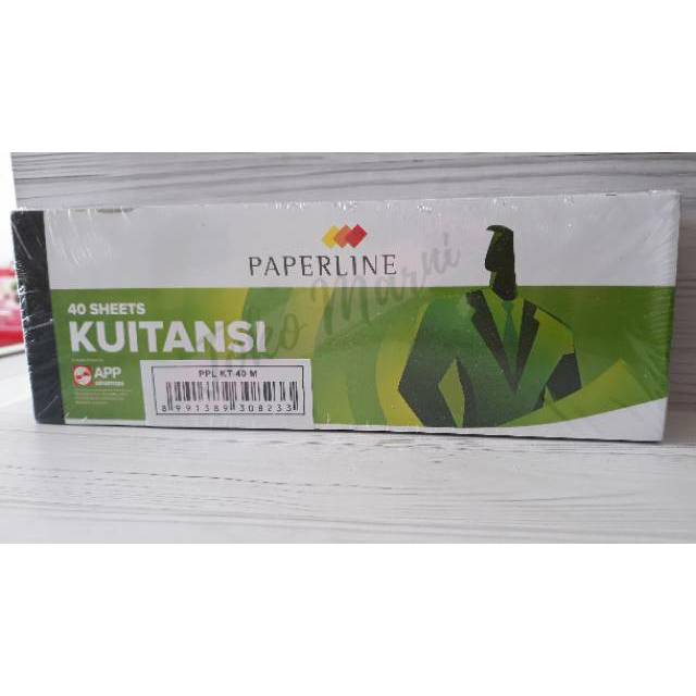 Jual Paperline Kwitansi 40M Buku Kuitansi Kecil isi 40lembar | Shopee Indonesia