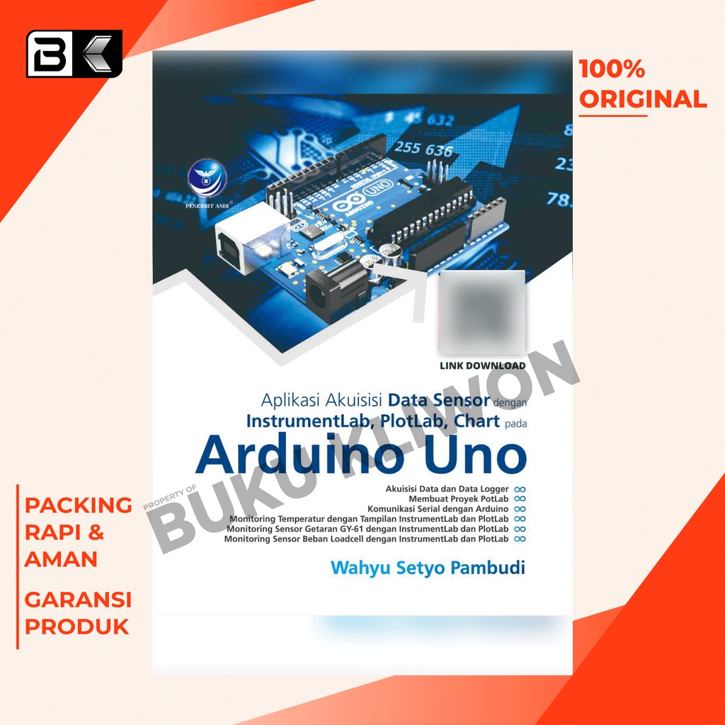 Jual Buku Aplikasi Akuisisi Data Sensor Dengan InstrumentLab, PlotLab, Chart Pada Arduino Uno ...