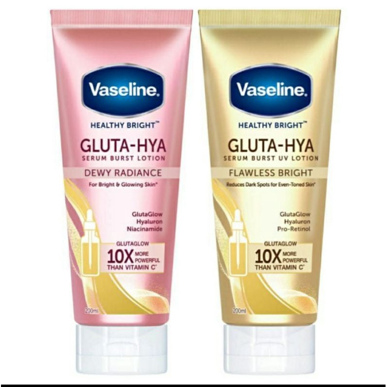 Jual VASELINE GLUTA HYA 200ml / VASELINE GOLD / VASELINE PINK | Shopee ...