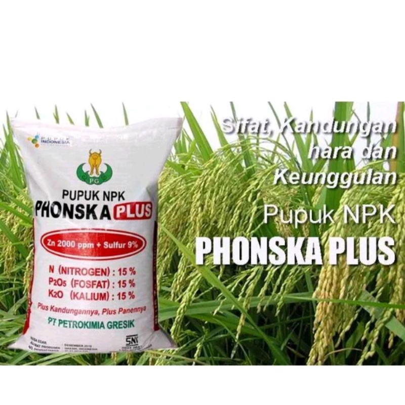 Jual PUPUK NPK PHONSKA PLUS 15-15-15 ISI KEMASAN 25 KG. | Shopee Indonesia