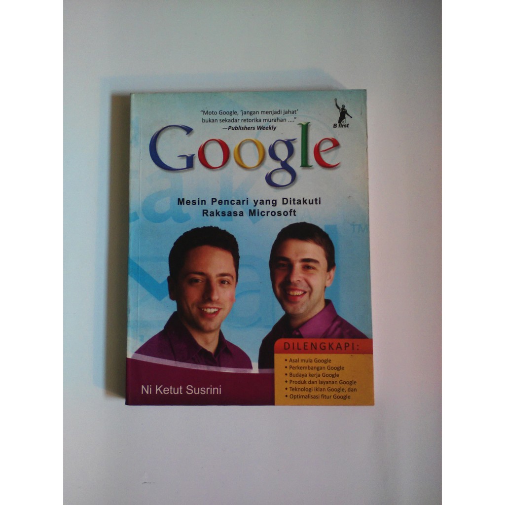 Jual Google (Mesin Pencari Yang Ditakuti Raksasa Microsoft) | Shopee ...