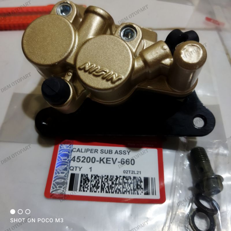 Jual kaliper pala babi cakram depan supra x supra x 125 karisma supra fit new kev. | Shopee ...