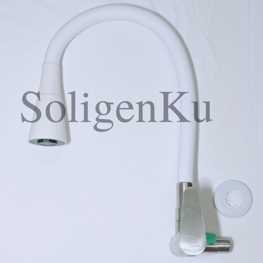 Jual Kran Angsa Flexibel Soligen SSR 606 Stailnless SUS 304 Kran Cuci ...