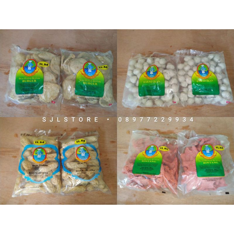 Jual ILM BINTANG TEMPURA BASO IKAN BAKSO Scallop Ikan Olahan Beku ...