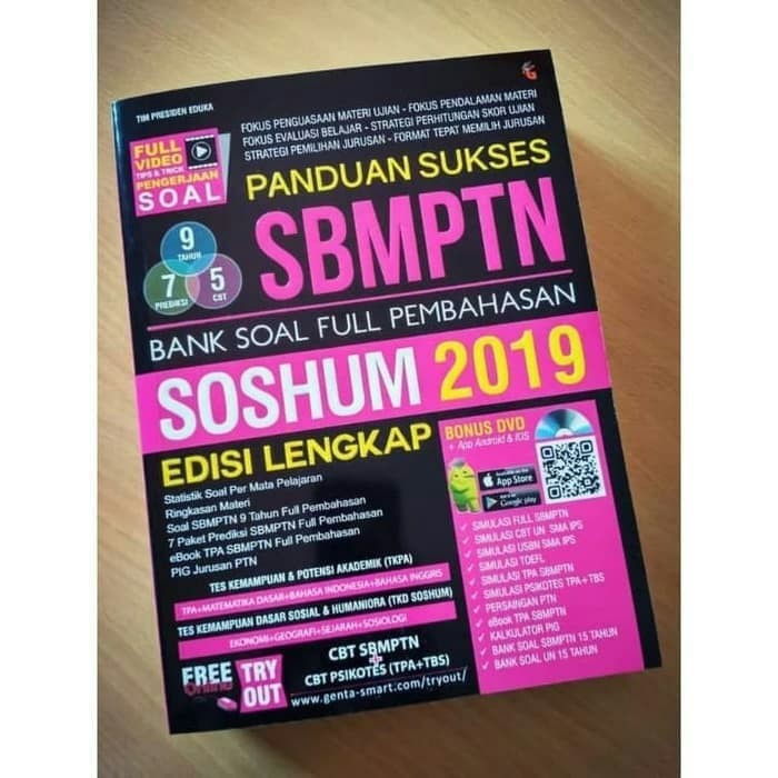 Jual PANDUAN SUKSES SBMPTN SOSHUM Edisi Lengkap | Shopee Indonesia