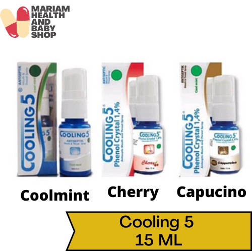 Jual Cooling 5 Mouth Spray 15 Ml | Shopee Indonesia