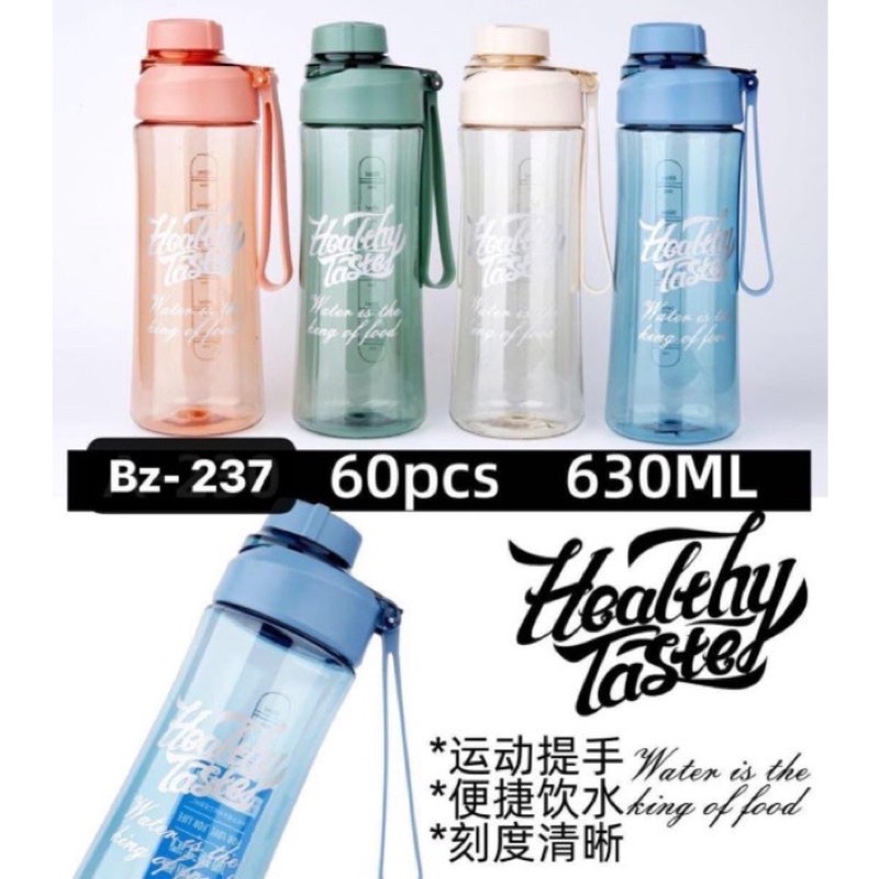 Jual Botol Minum Healthy Taste 630ml BPA Free - Botol Minum viral ...