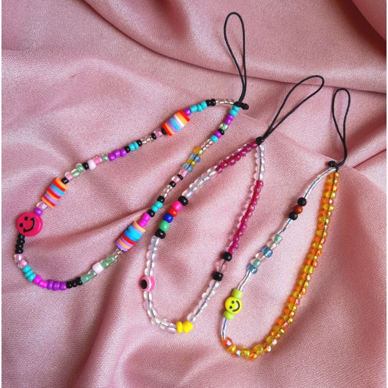 Jual PHONE STRAP | STRAP BEADS | GANTUNGAN HP MANIK-MANIK | Shopee ...