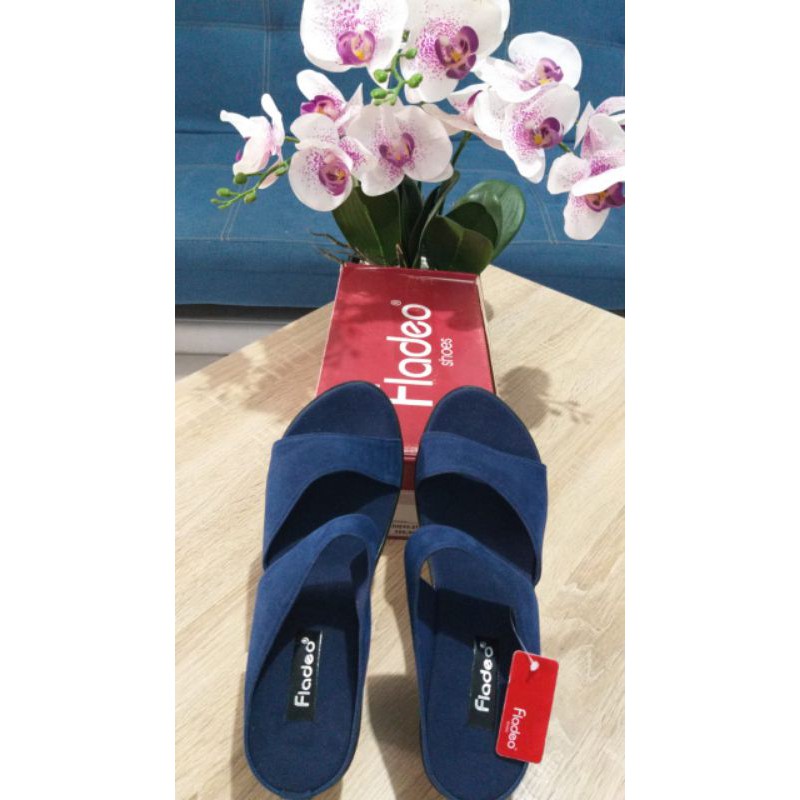Jual FLADEO ( Sendal Wedges Wanita ) | Shopee Indonesia