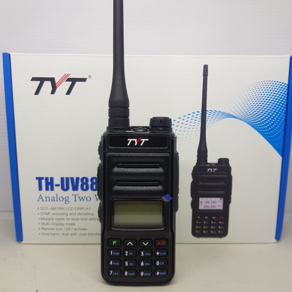 Jual HT HANDY TALKIE TYT TH-UV88 DUAL BAND MURAH | Shopee Indonesia