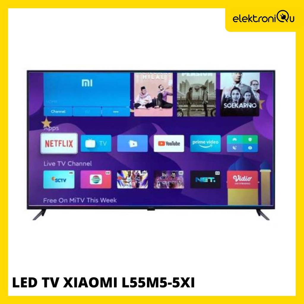 Jual PROMO LED TV XIAOMI L55M5-5XI ANDROID TV 55 INCH FREE VC INDOMARET ...