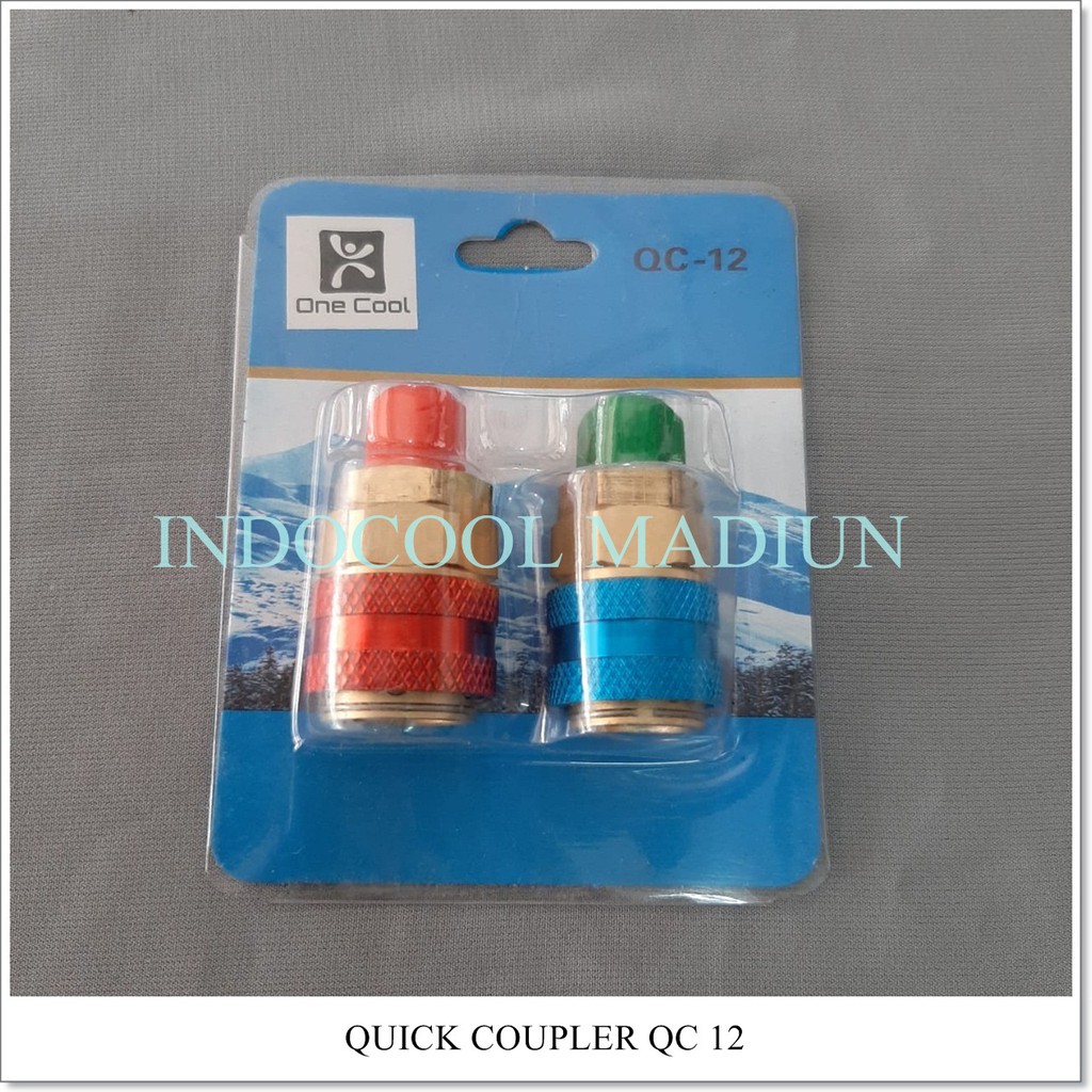 Jual QC12 NEPEL AC MOBIL/ADAPTER/QUICK COUPLER QC-12 | Shopee Indonesia