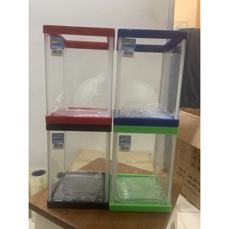 Jual Soliter Cupang / Aquarium Cupang 2,5L Nikita Star Kaca | Shopee ...