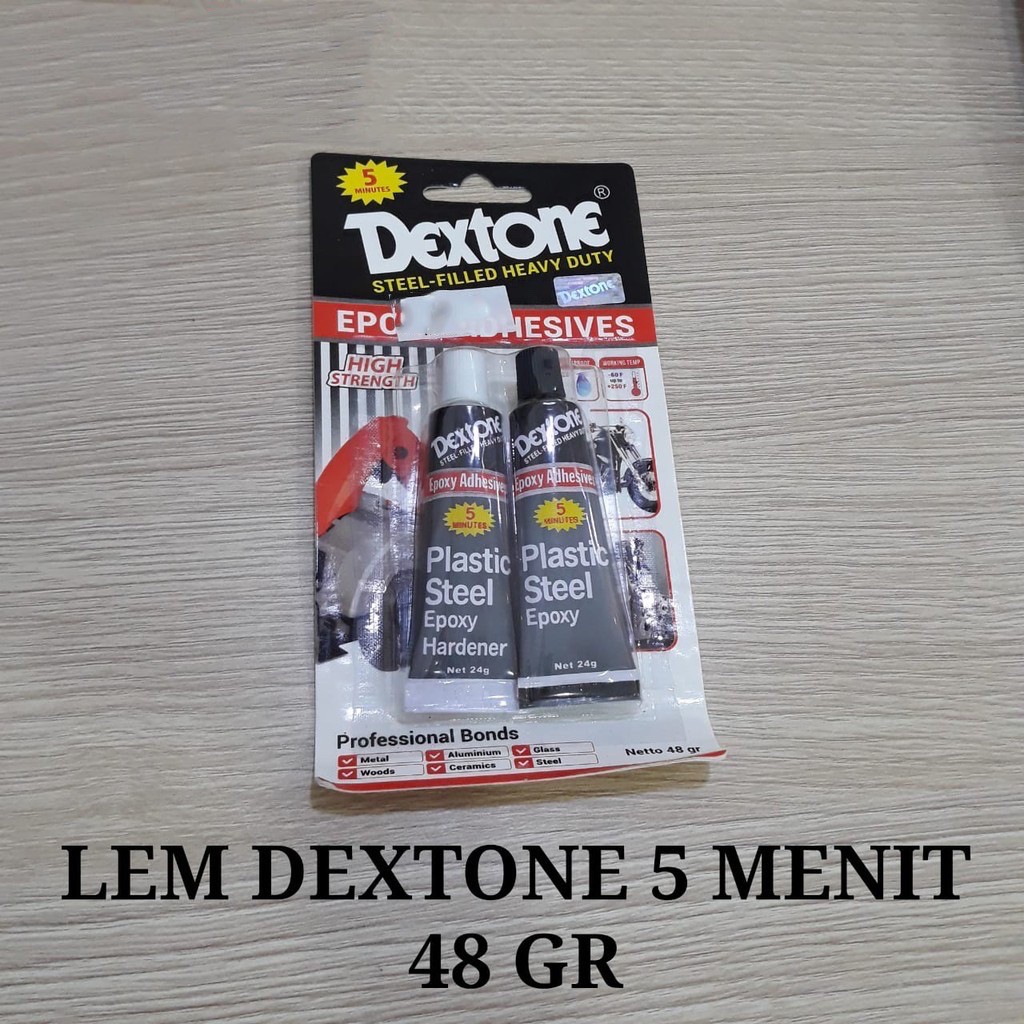 Jual LEM - DEXTONE - 5 MENIT - 48GR | Shopee Indonesia